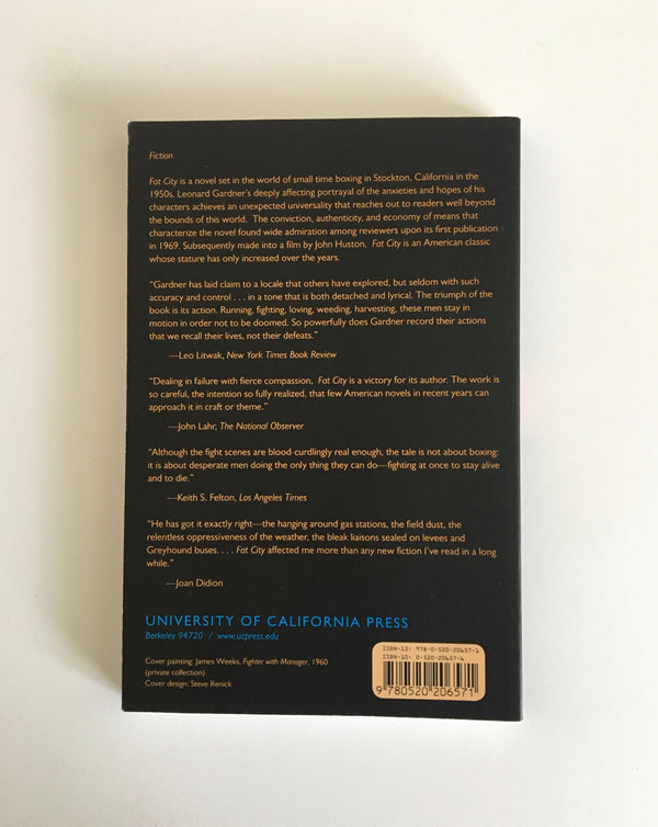 Fat City by Leonard Gardner - Ten Dollar Books